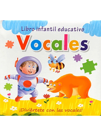 LIBRO INFANTIL EDUCATIVO VOCALES | Didáctica Luzes
